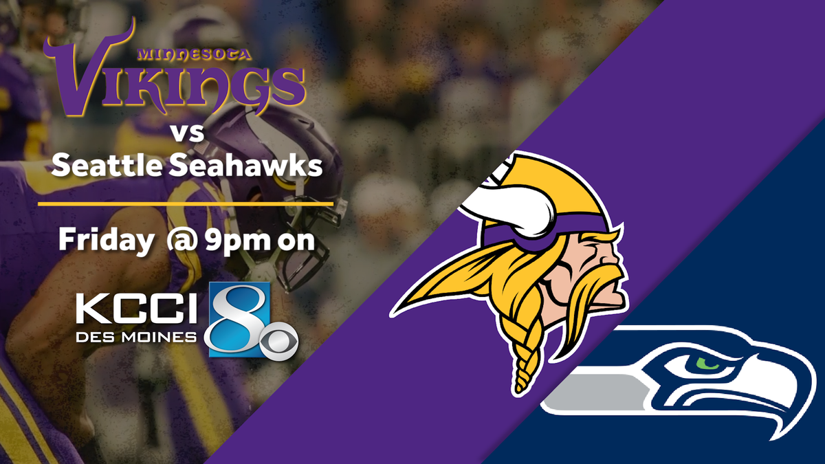 Vikings Pre-Season Football: Friday at 9:00 on KCCI