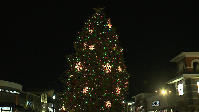 Hundreds gather for Village Pointe tree lighting