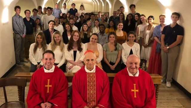 Pennsylvania students recall meeting now Pope back in October