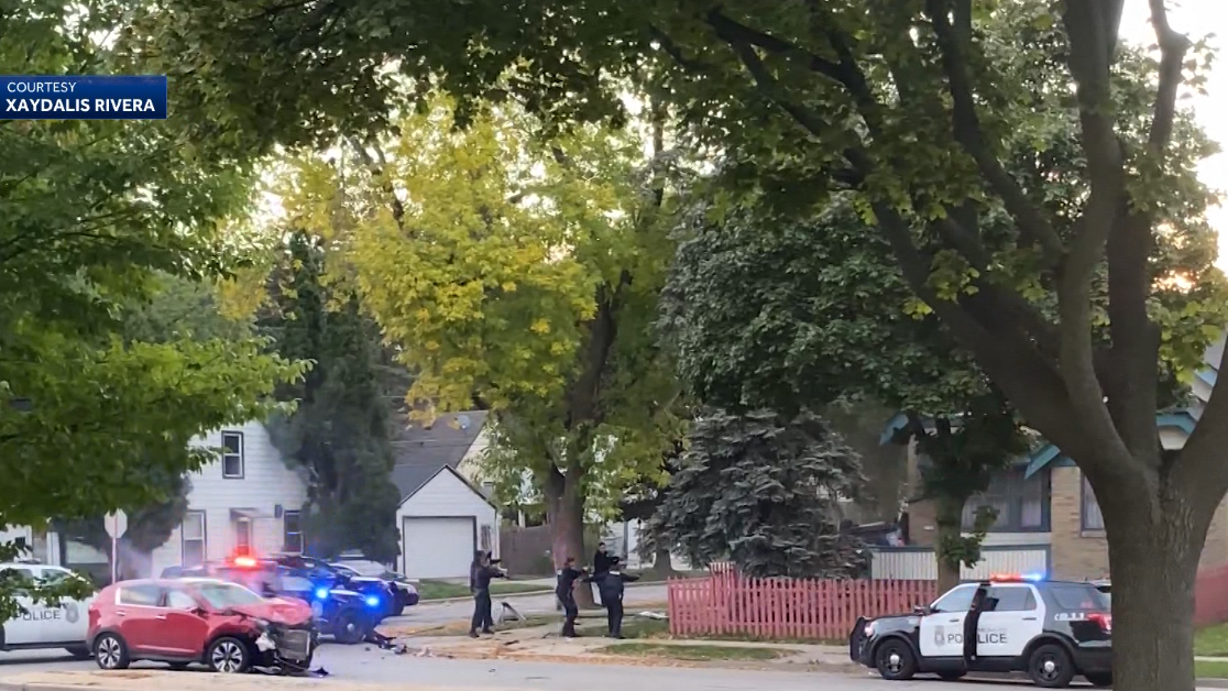 Driver and passengers walk away with minor injuries after violent crash