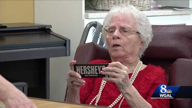 Couple married 80 years says Hershey chocolate is one of their secrets