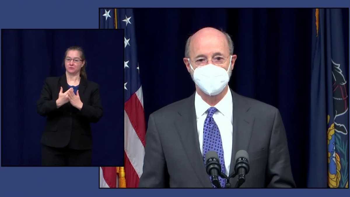 Pennsylvania Governor Tom Wolf outlines his 2021 agenda for Pa.