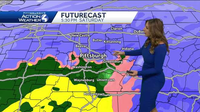 Pittsburgh Weather: Latest snow total projections for weekend winter storm