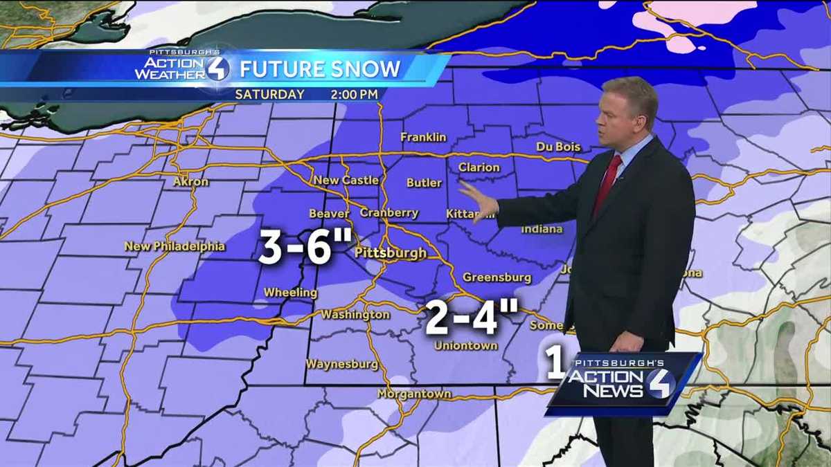 Winter storm warning in effect as freezing rain, sleet and snow hit Western Pennsylvania