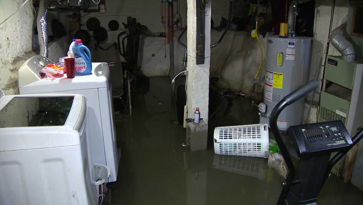 Basements flooded as heavy rain pounds Latrobe