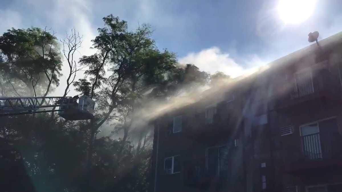 Firefighter injured battling Lawrence fire hours after residents return ...