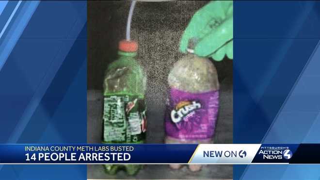 14 arrested in 'Operation One-Pot' targeting meth labs