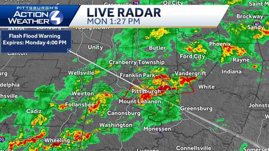 Flash flood warning issued