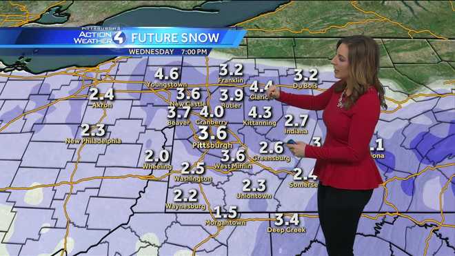 Spring arrives with a blast of snow that will continue through ...