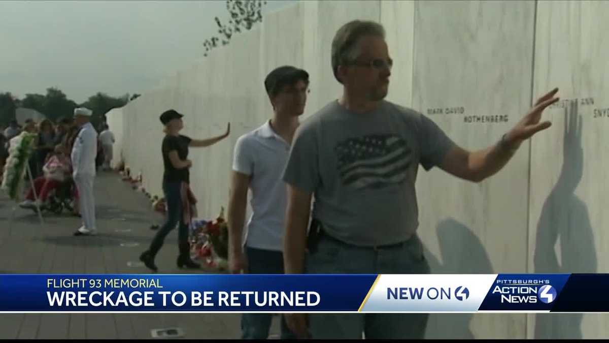 Remaining wreckage of Flight 93 to be buried at memorial in Pennsylvania