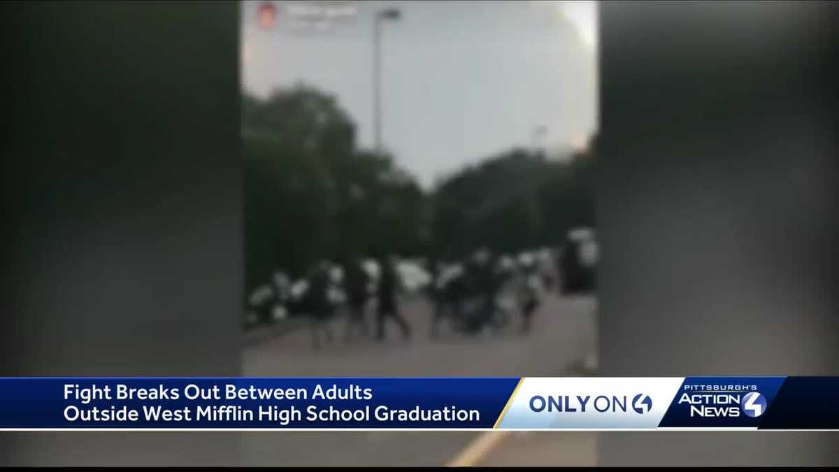 Fight breaks out in parking lot of West Mifflin High School graduation