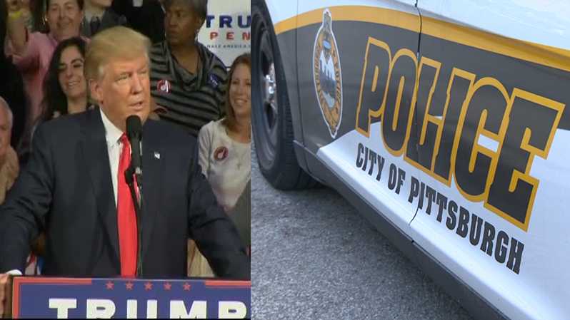 Pittsburgh police officers will work Trump inauguration