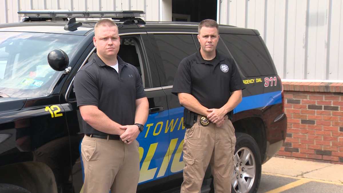 Ohio Township police officer and detective help woman in labor