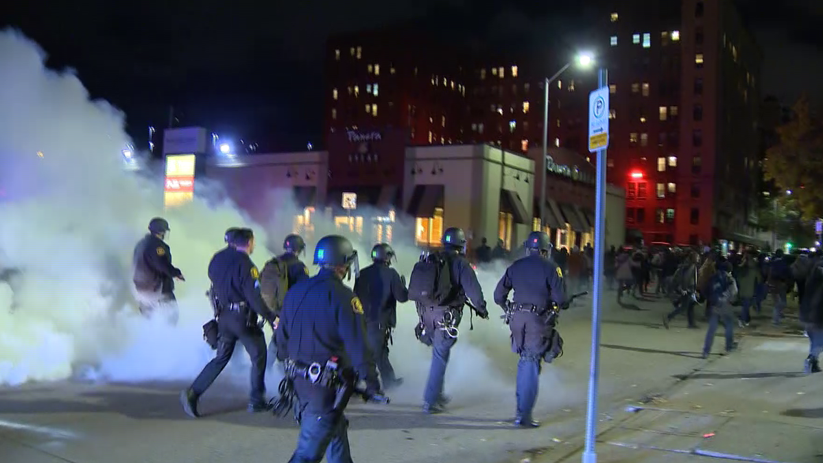 'Not My President': Trump victory sparks protests in Pittsburgh