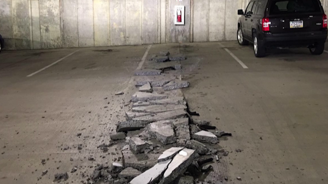 Investigation shows some Pittsburgh parking garages are crumbling
