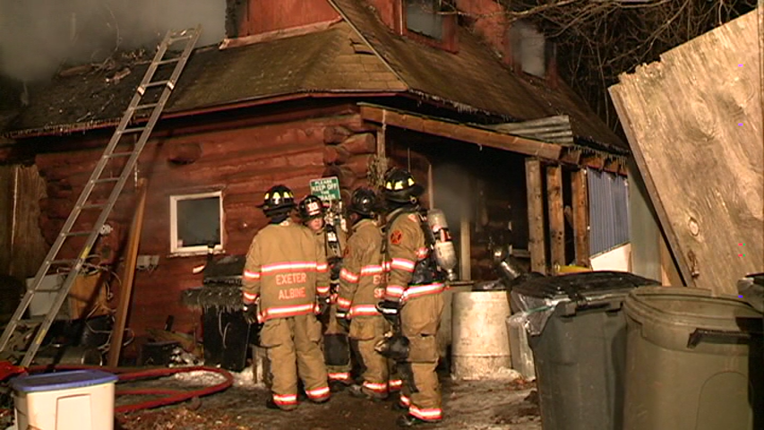 Crews brave cold to battle Epping house fire