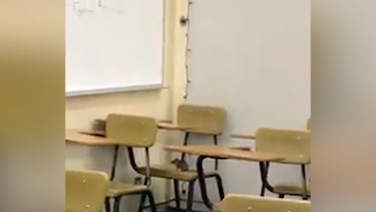 Video captures rat scurrying through Sacramento classroom