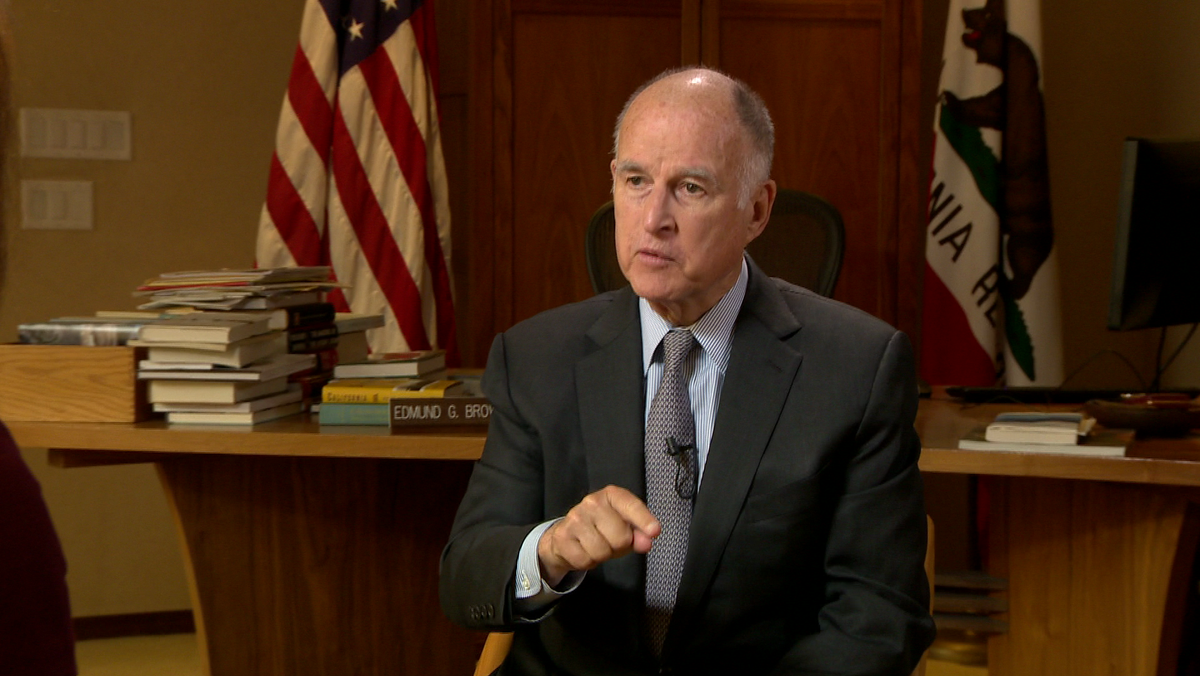 California governor looks abroad for climate changes allies