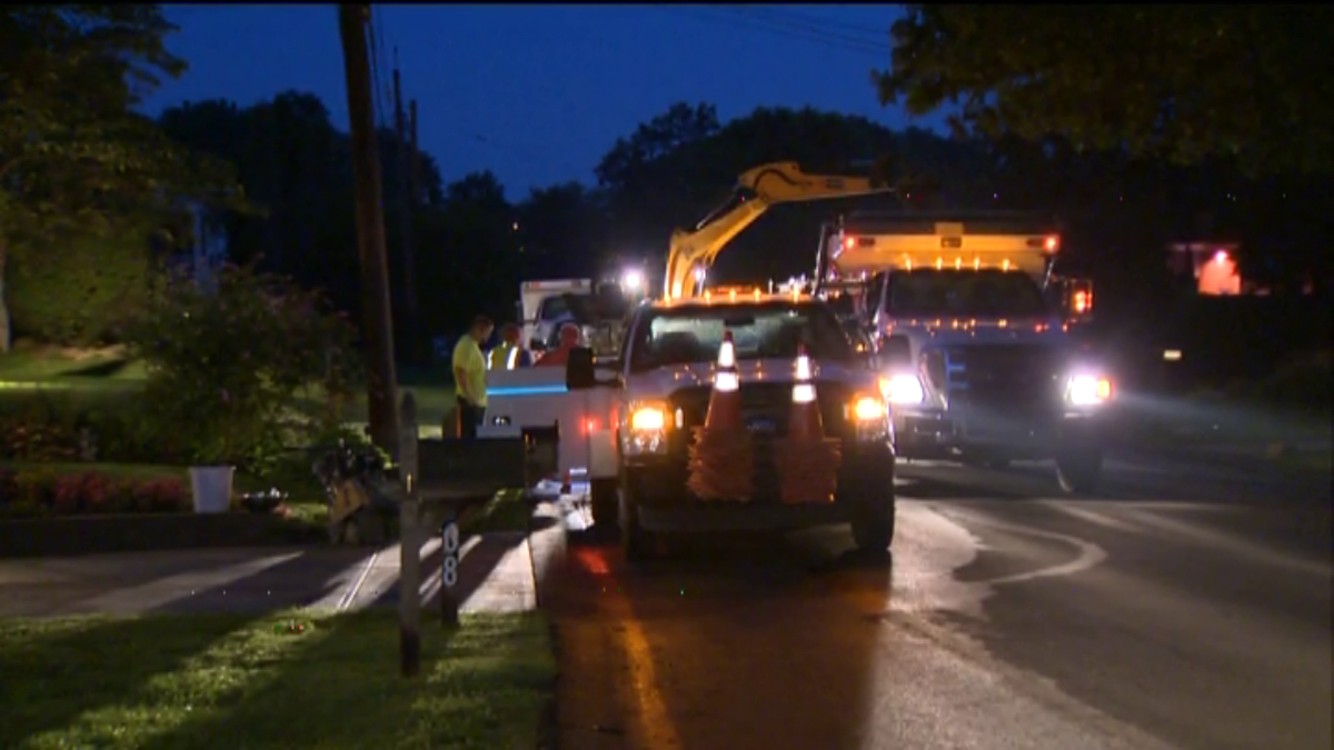 'It was like a whirlpool or something:' Water main break floods Shaler ...