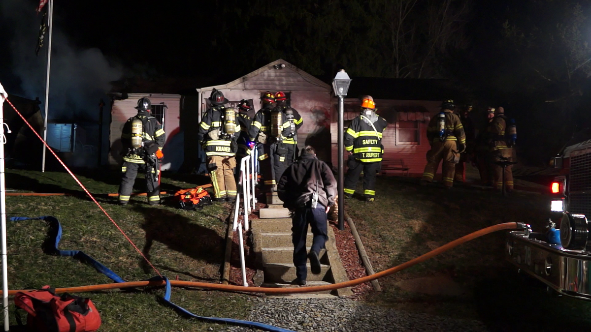 Man burned during Westmoreland County house fire