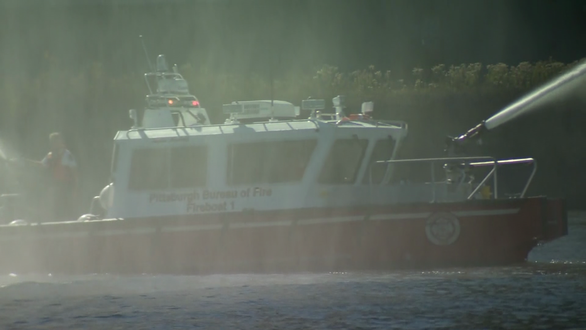 Despite rumors of destruction, new Pittsburgh fire boat will be fine