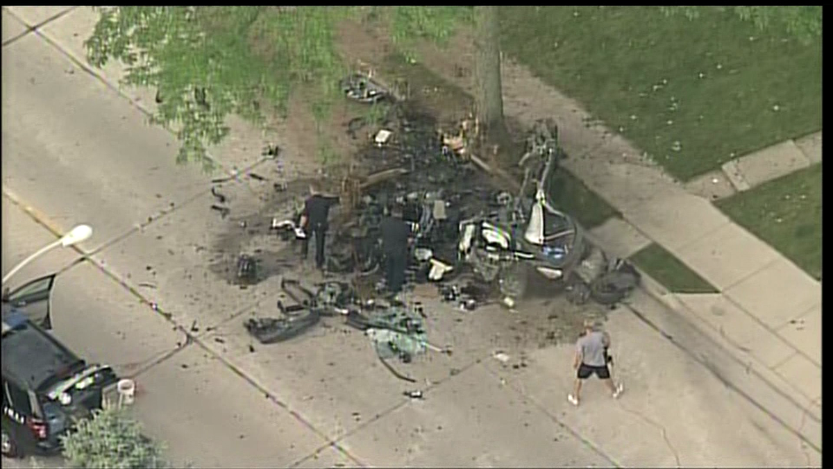 One person killed in high-speed crash