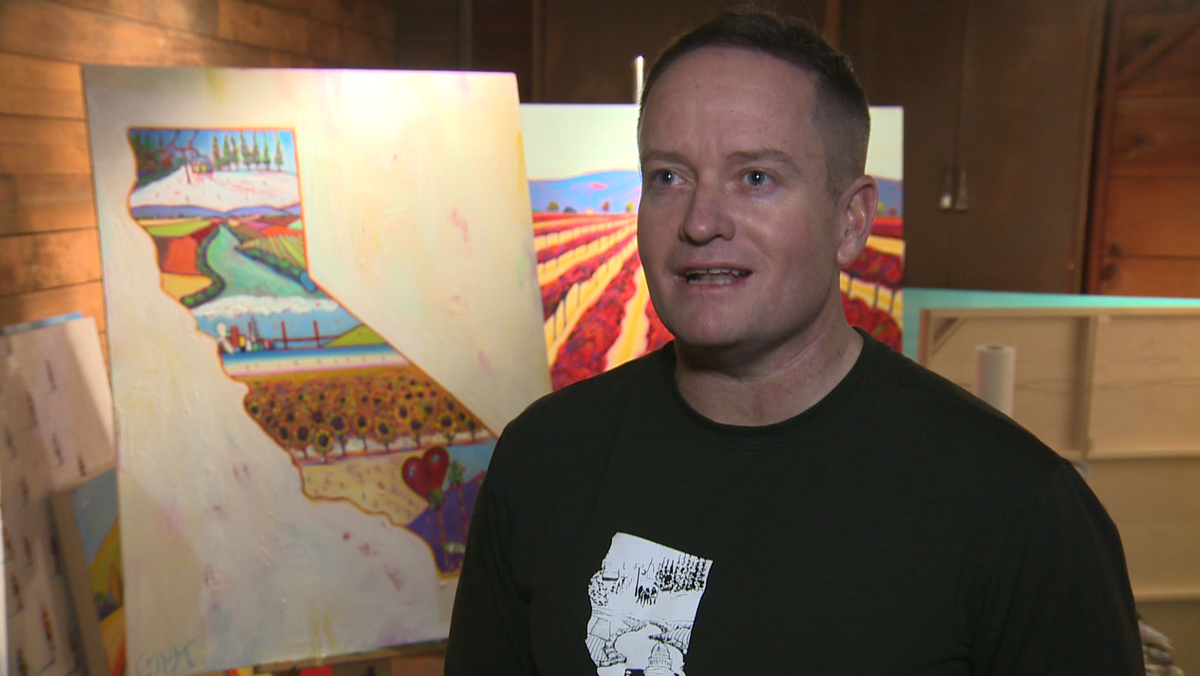 Selling ‘California’: Sacramento artist uses talent to help Camp Fire ...