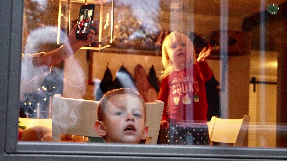 Firefighter steps in when line too long for child with autism