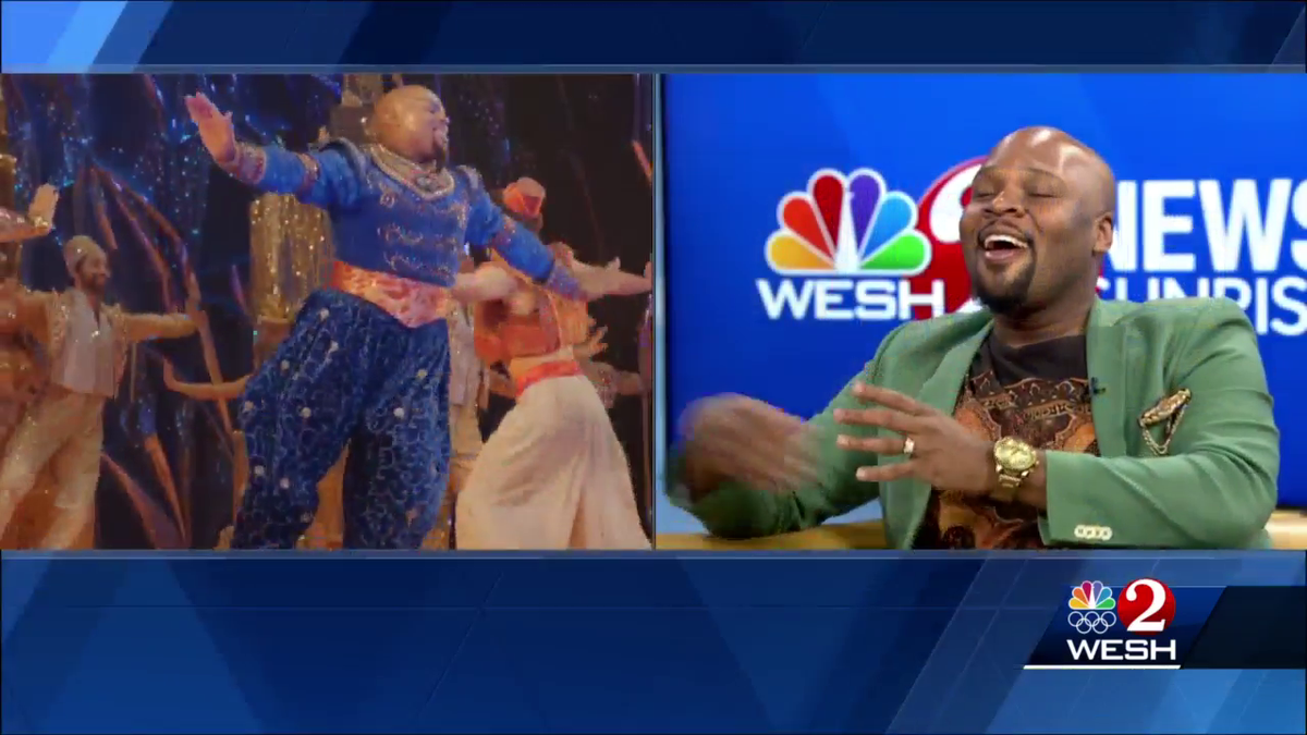 Orlando's own appears as Genie in 'Aladdin'