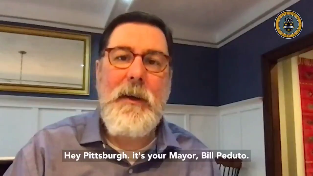 Mayor Bill Peduto says he is in self-quarantine after attending ...