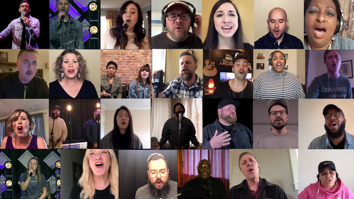 WATCH: Dozens of churches across Pittsburgh form virtual choir