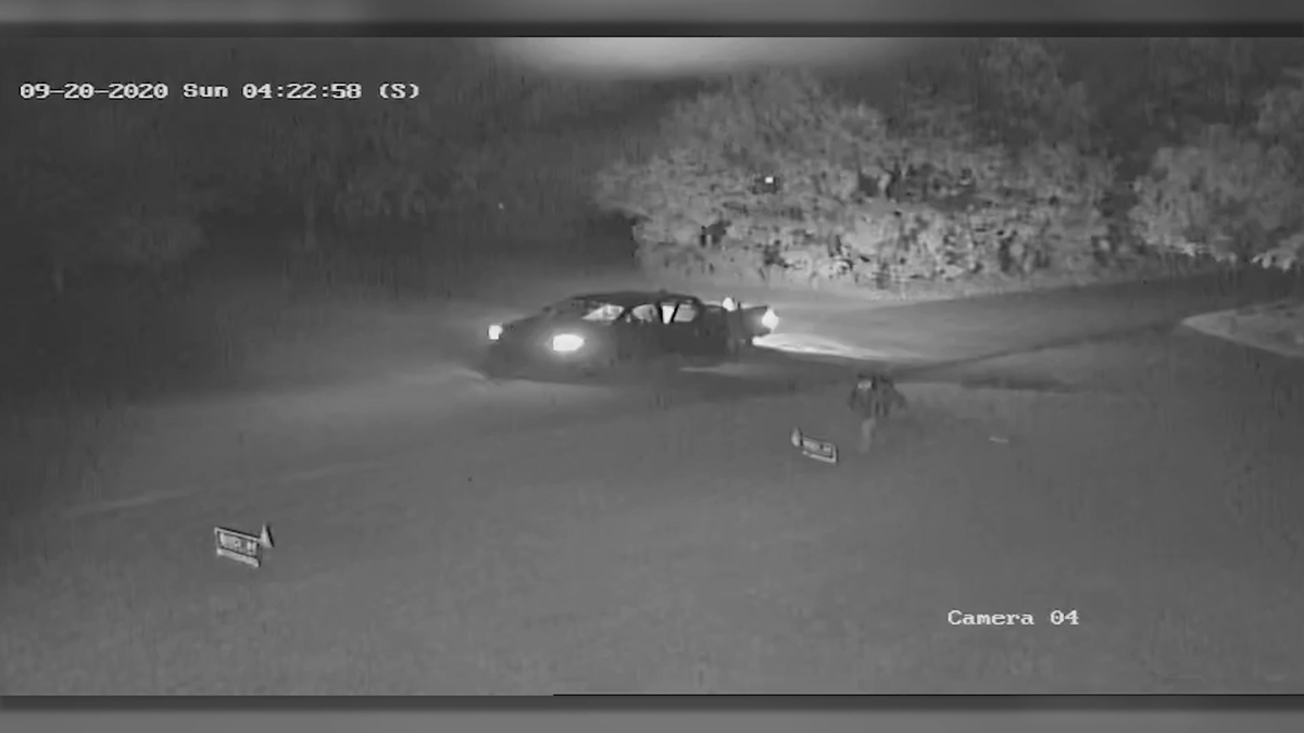 Caught on cam: Political campaign signs stolen in Lawrence County