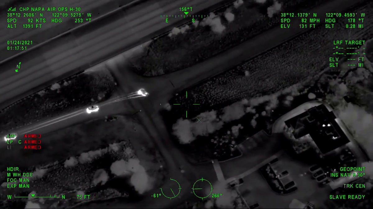 VIDEO: Man leads officers on chase through Solano County VIDEO: Man leads officers on chase through Solano County