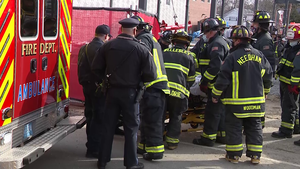 Worker injured at construction site at Needham public safety building