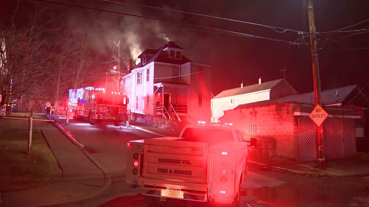 Red Cross helping one person after fire tears through home in Carnegie