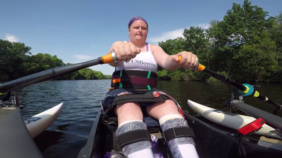 'It's about what I can do instead of what I can't,' Paralympian rower ...