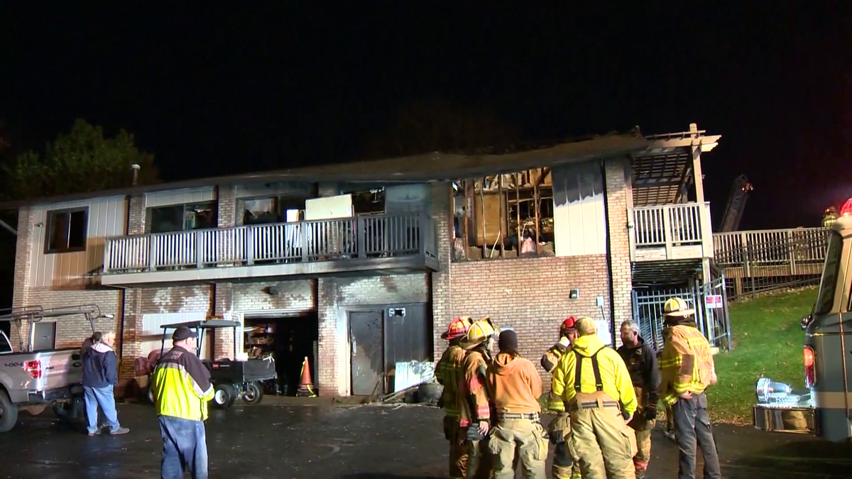 Investigation underway after fire breaks out at pool house in Moon Township