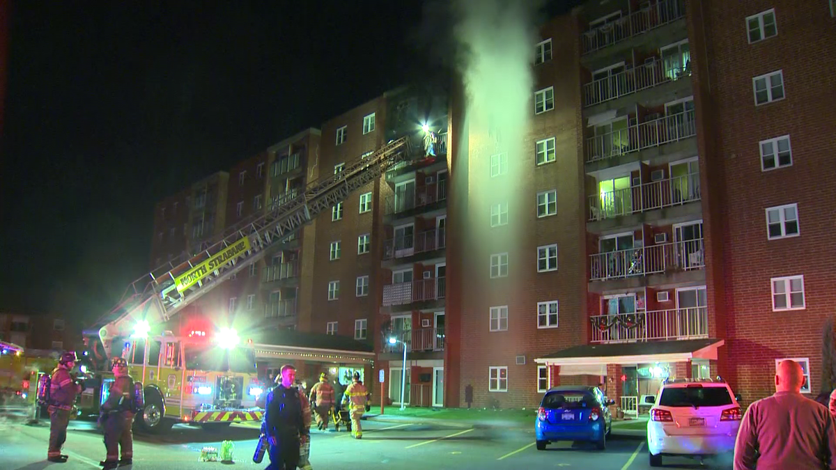 'Blazing fire': Several people taken to the hospital after fire in ...