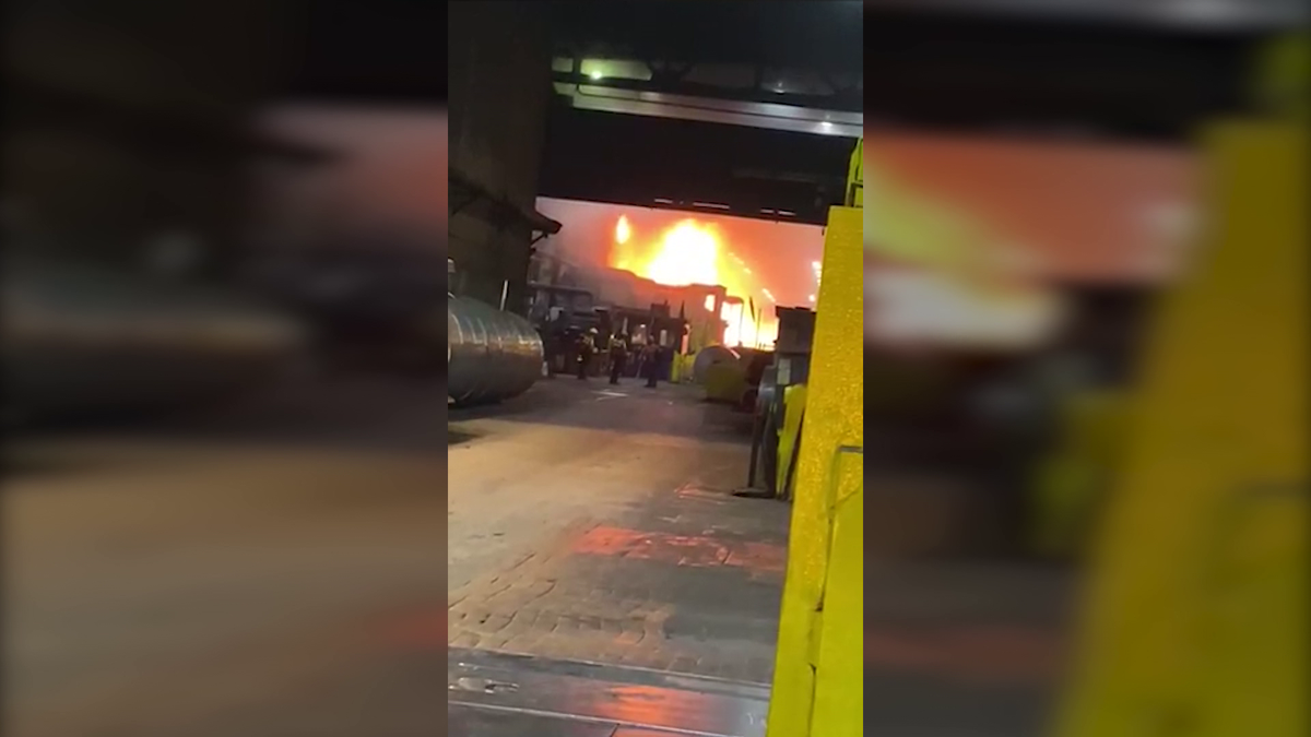 Investigation underway after fire inside steel plant in Butler County