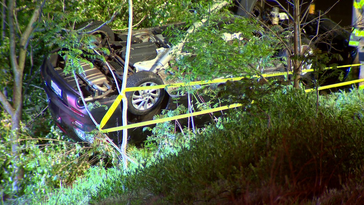 Driver becomes trapped during rollover crash in East Pittsburgh