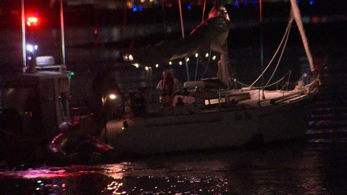 5 rescued after boat takes on water off Winthrop, Massachusetts