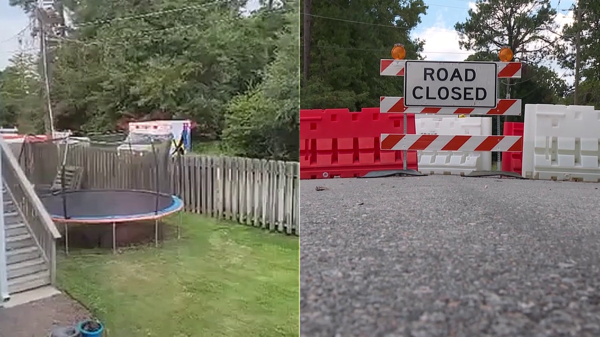 VIDEO: Roadblock forces Chatham County ambulance to turn around