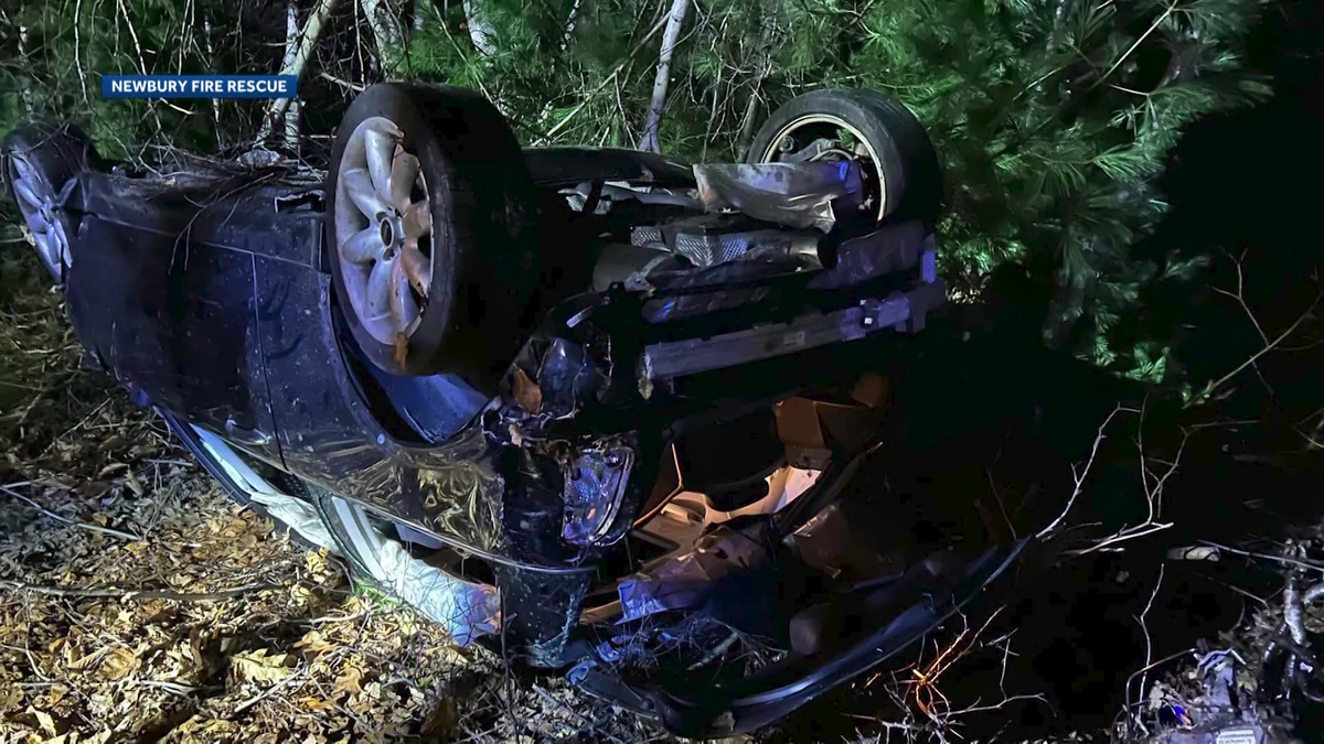 Man hospitalized after rollover crash on Route 103 in Newbury, NH Man hospitalized after rollover crash on Route 103 in Newbury, NH