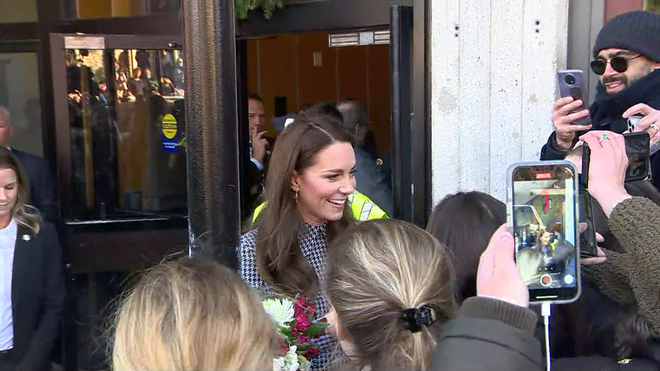 Love, admiration for Princess Kate as she visits Harvard