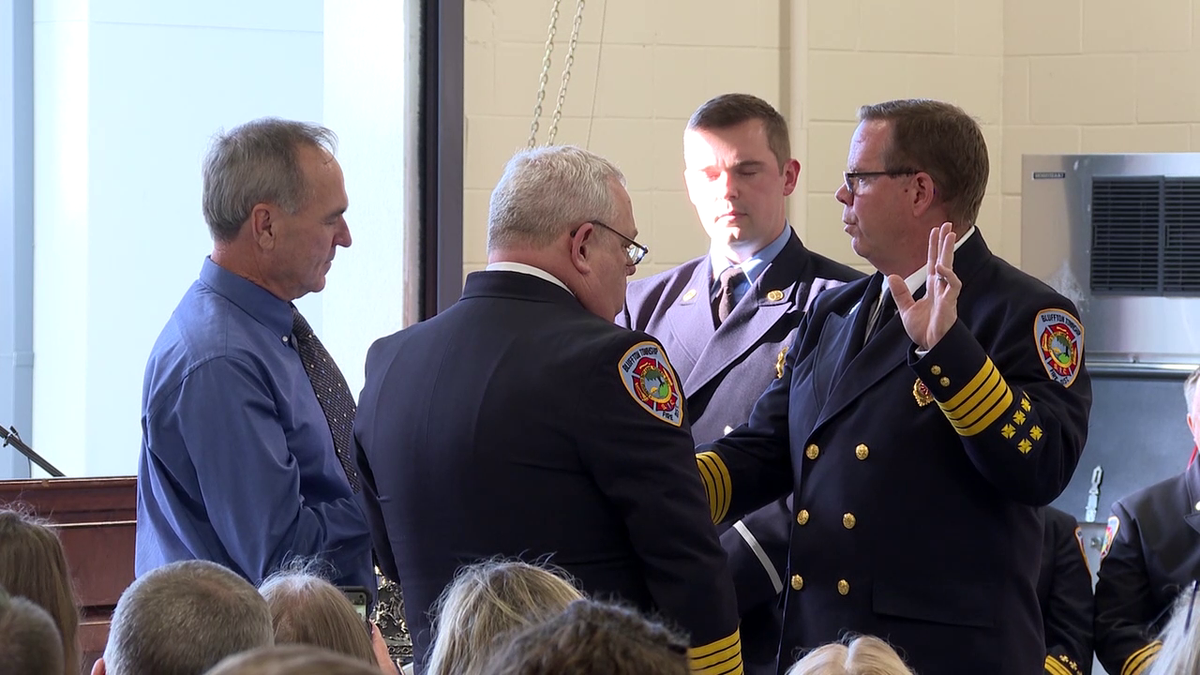 Town of Bluffton names its next police chief, swears in new fire chief ...