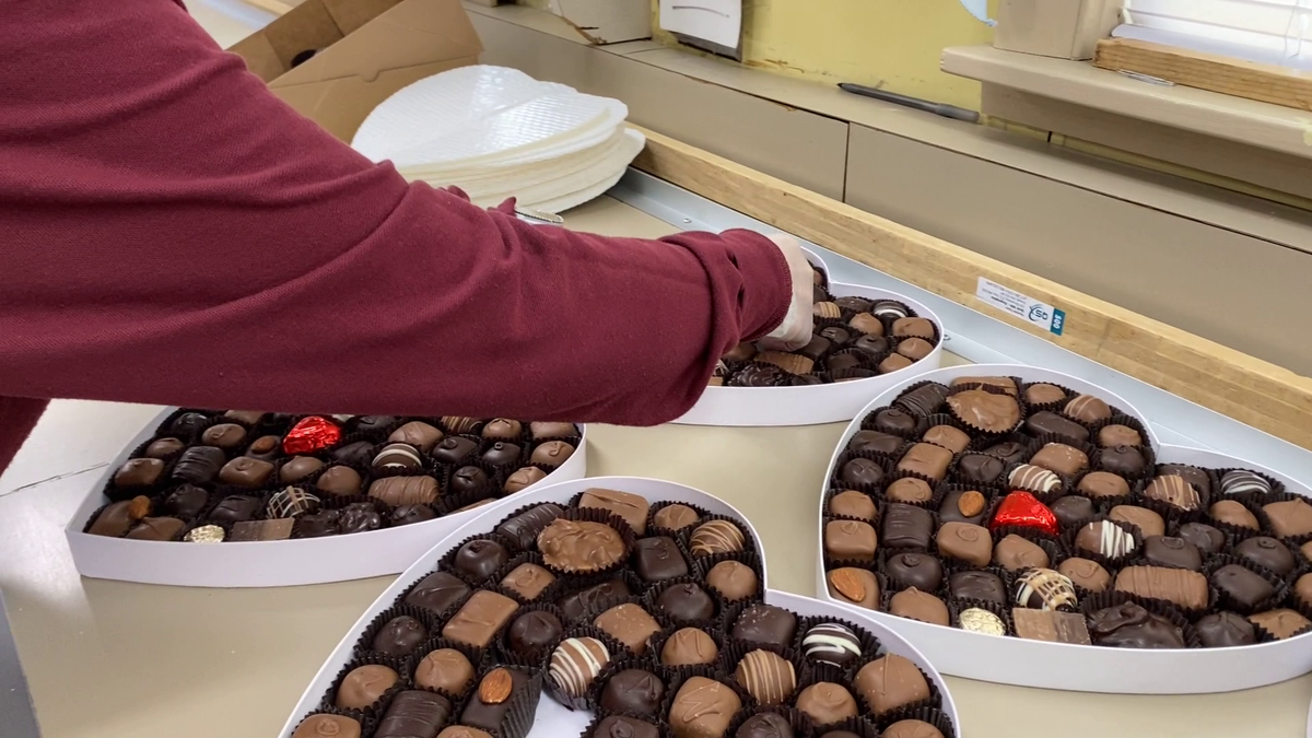 Chocolate lovers' dream inside iconic Boston chocolate shop ...