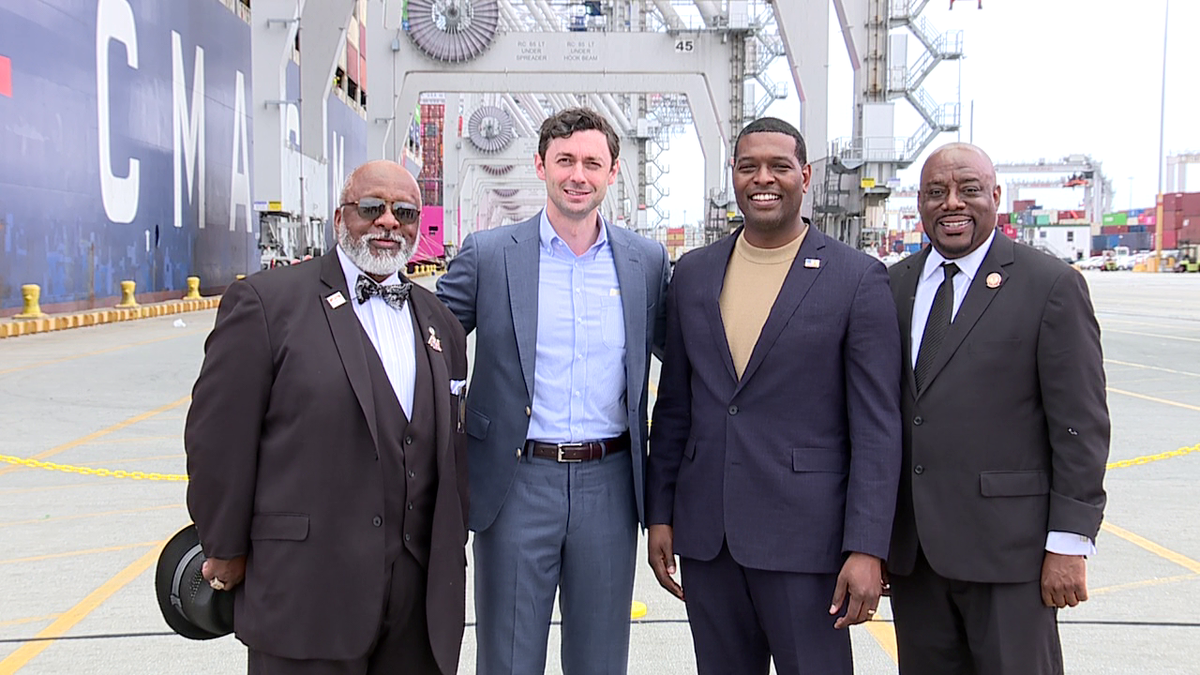 Sen. Jon Ossof, EPA Admin announce $4B investment in ports
