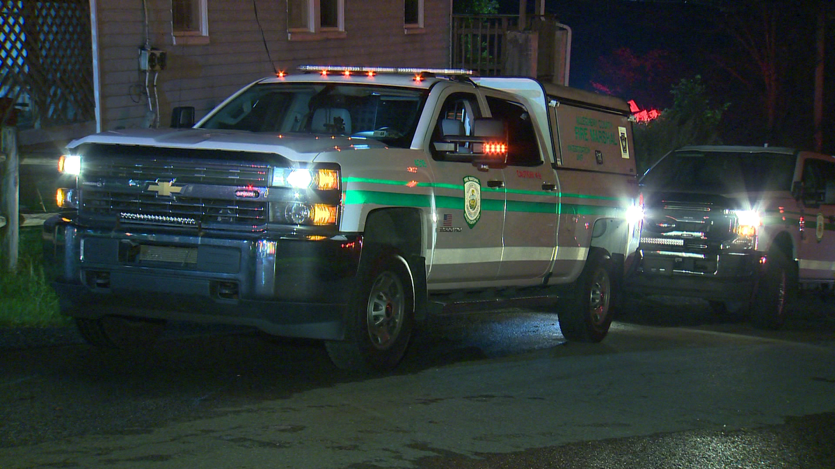 Crews spend hours on scene of fire in Collier Township