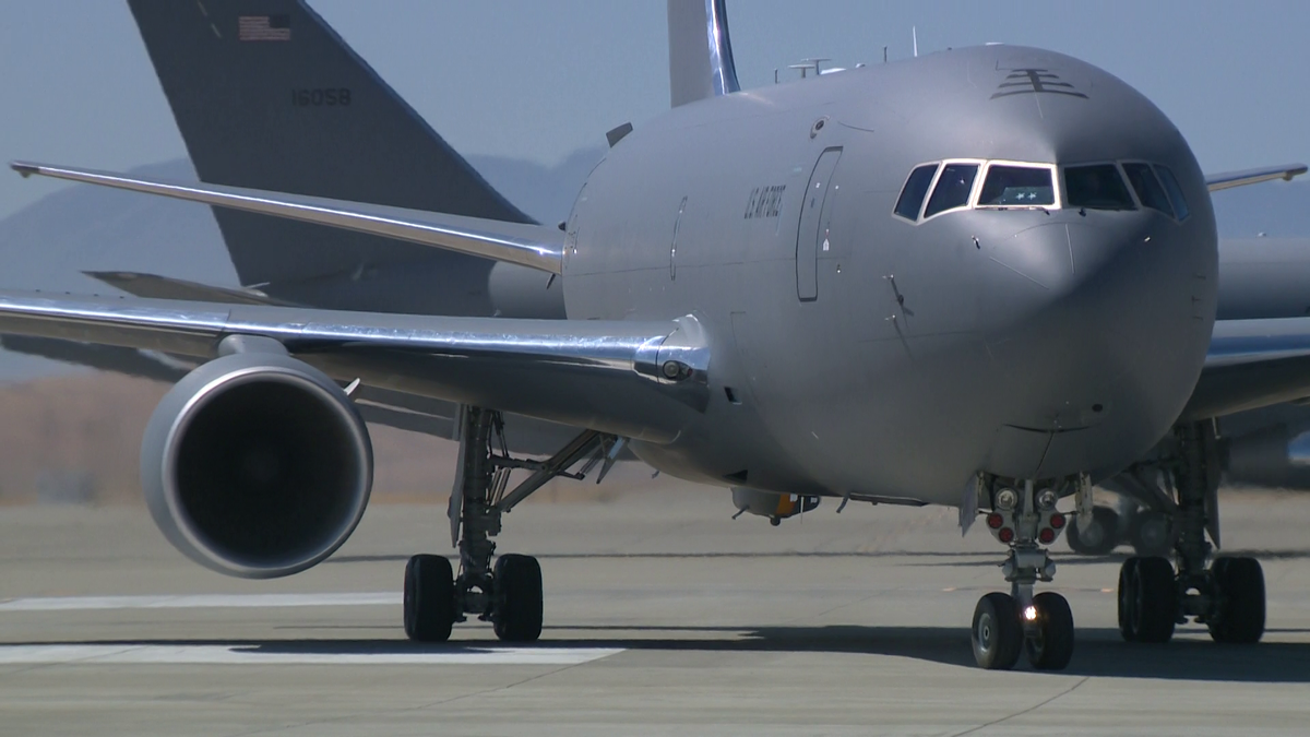 Travis Air Force Base gets new KC-46 Pegasus air fuel tankers