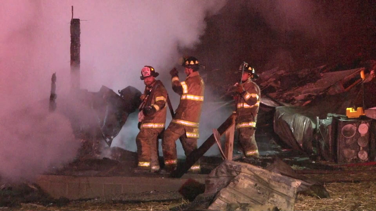 Crews spend hours at scene of house fire in California Borough